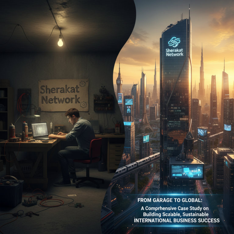 From Garage to Global: The Scalable Growth Blueprint | Sherakat Network